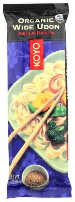 Koyo Organic Wide Udon Noodles - 8 oz Pack of 4 - Walmart.com