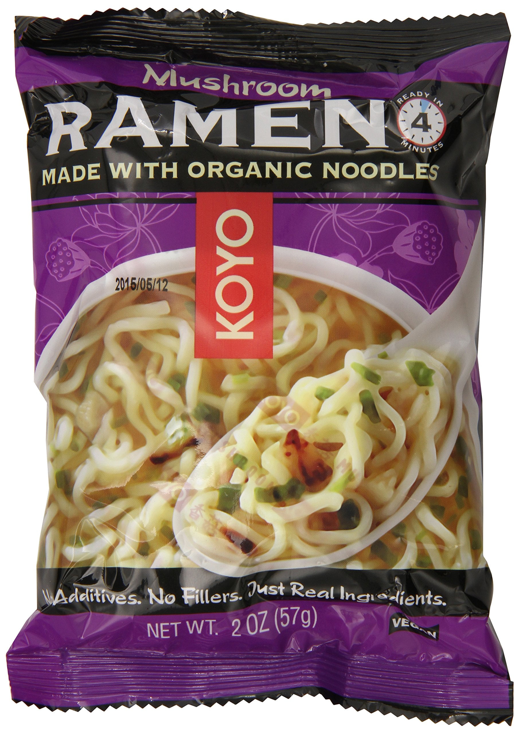 Koyo Ramen, Mushroom, 2 DEF29 Ounce (Pack of 12) - Walmart.com