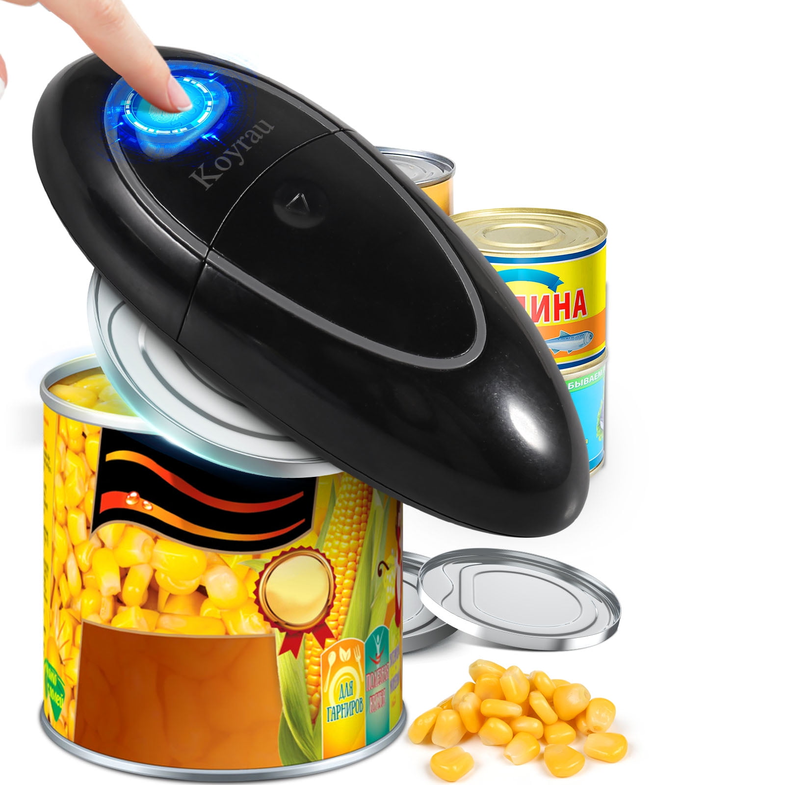 Koyrau Can openers, electric All Can Sizes for Seniors with Arthritis ...