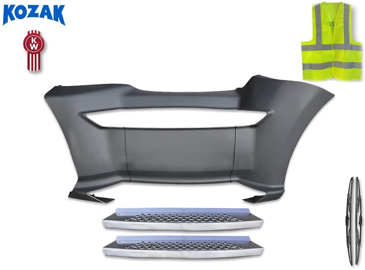 Kozak Direct Fit Replacement Front Step Fairing Panel Right (Passenger ...