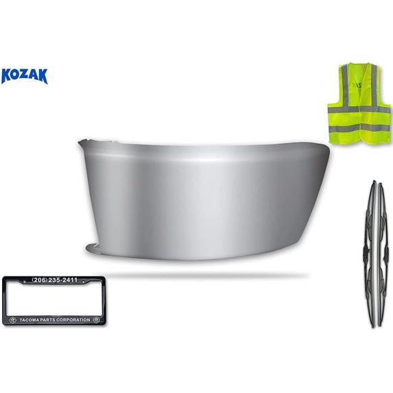 Steel Chrome Bumper Corner - Driver (Left) Side Compatible with ...
