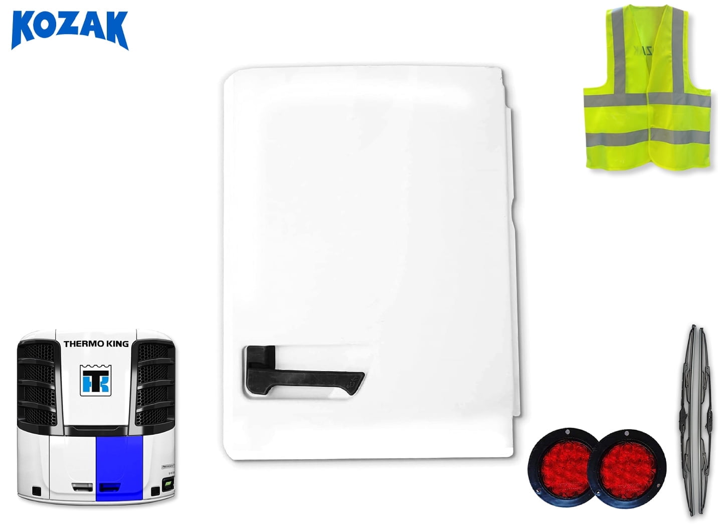 Kozak Thermo King Precedent - Reefer Roadside Center Door - Part #98-9640 - Walmart.com