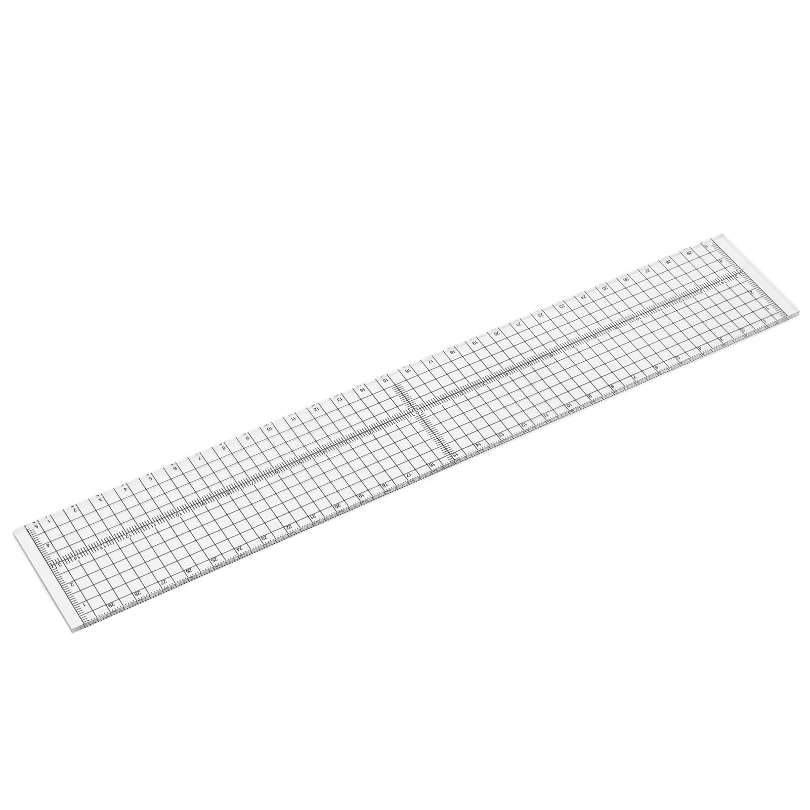 Kozecal Acrylic Sewing Ruler,Clear Ruler,Sewing Ruler Clear Scale ...