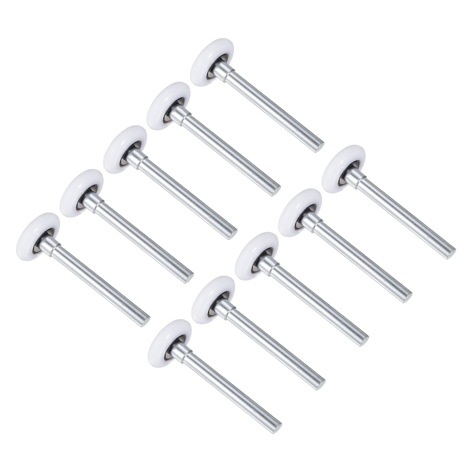 Kozelo 10 Pcs Nylon Garage Door Rollers - [1.8 Inch x 4.25 Inch Stem ...