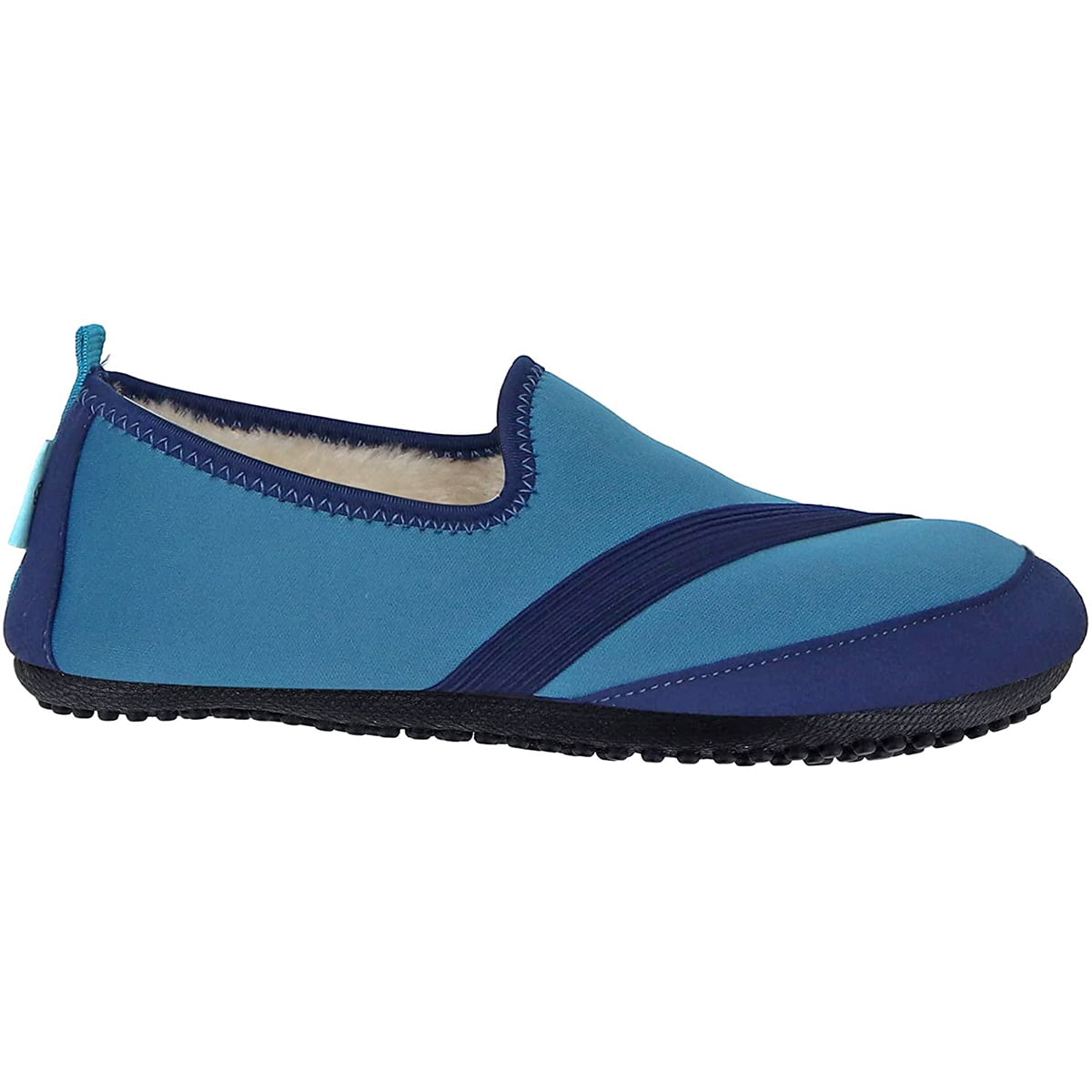 KoziKicks Women's Comfort Plush-Lined Active Slippers - Medium - Blue ...