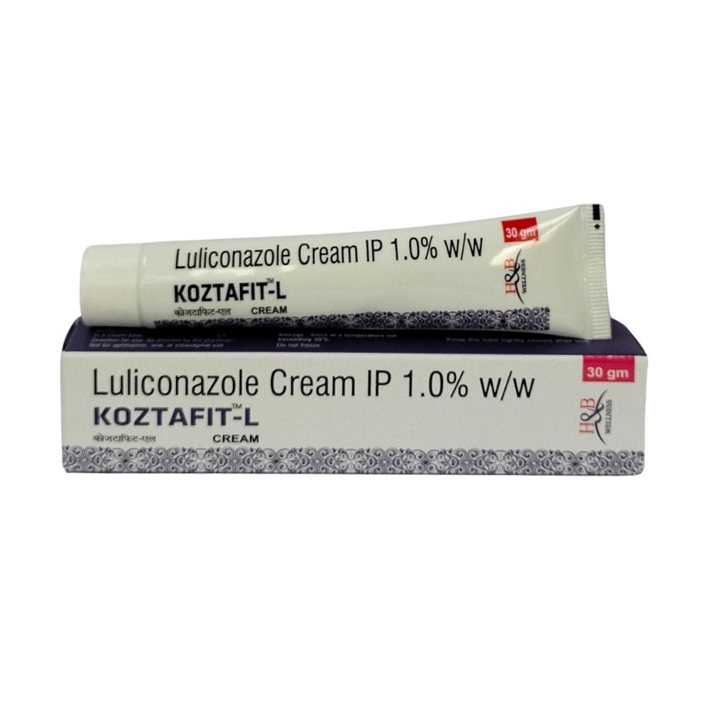 Koztafit-L Cream 30gm– Pack of 2 | Lulico_ nazole 1% Anti_fungal Cream ...