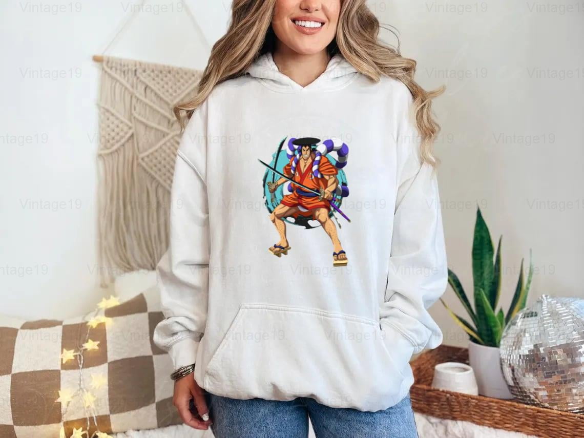Kozuki Oden Hoodie with Pirate Samurai Adventure Theme, for men & women ...