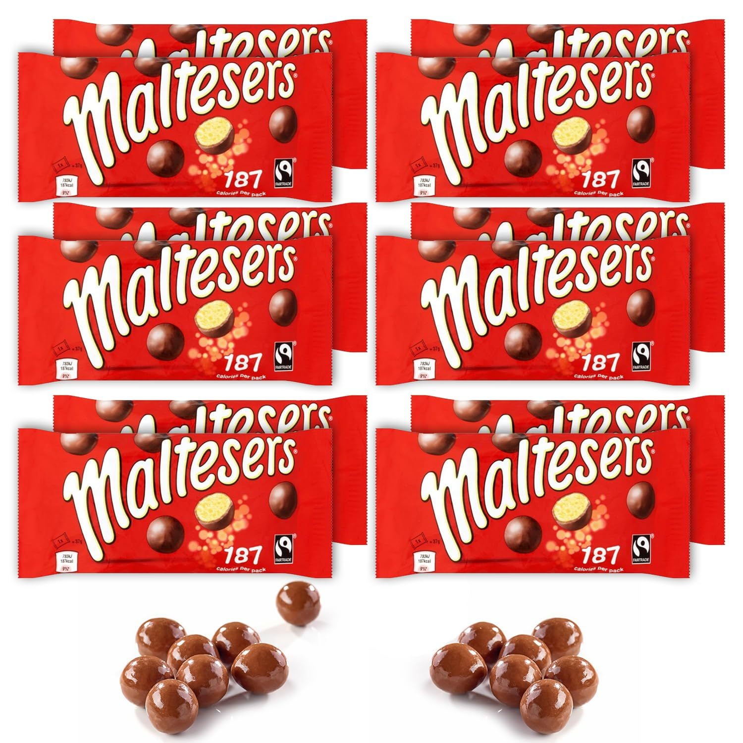 Kozy Home Maltesers Chocolate Balls 37 gram bags - Honeycomb Spheres ...