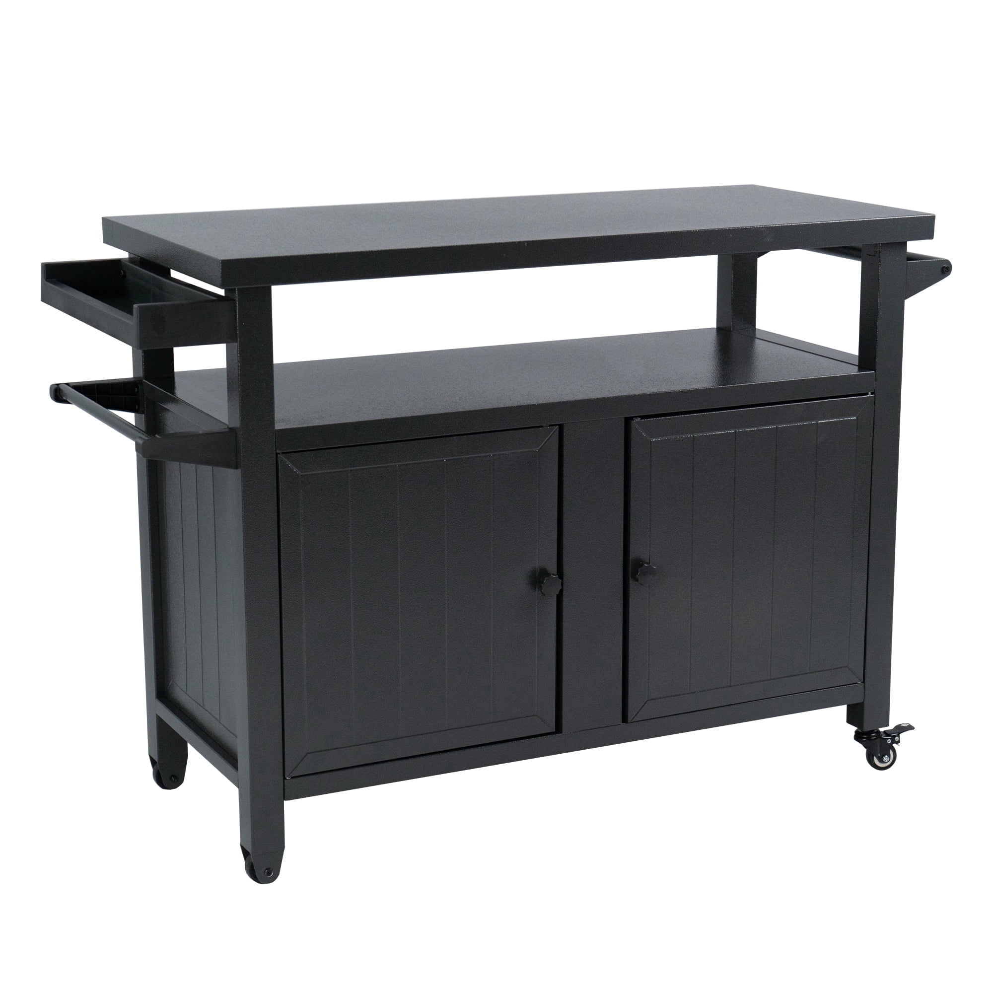 Kozyard BBQ Grill Storage Cart/Bin, Grill Carts Outdoor Storage Cabinet ...