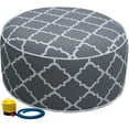 Kozyard Inflatable Stool Ottoman Used for Indoor or Outdoor, Kids or ...