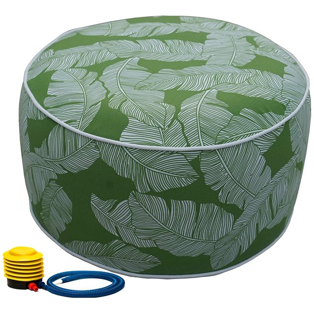 Kozyard Inflatable Stool Ottoman Used for Indoor or Outdoor, Kids or ...