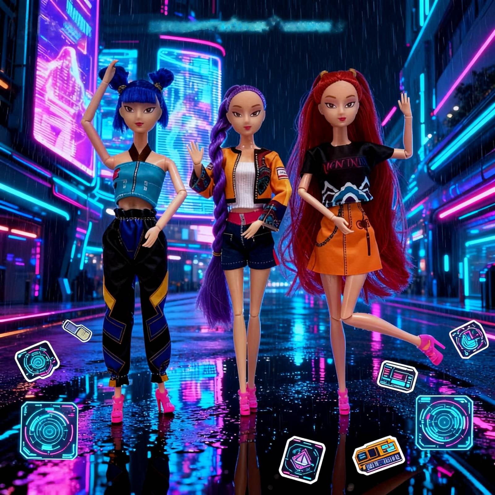 Kp+Op Dem+On Hun+ters Dolls, Christmas Action Figures, Poseable ...