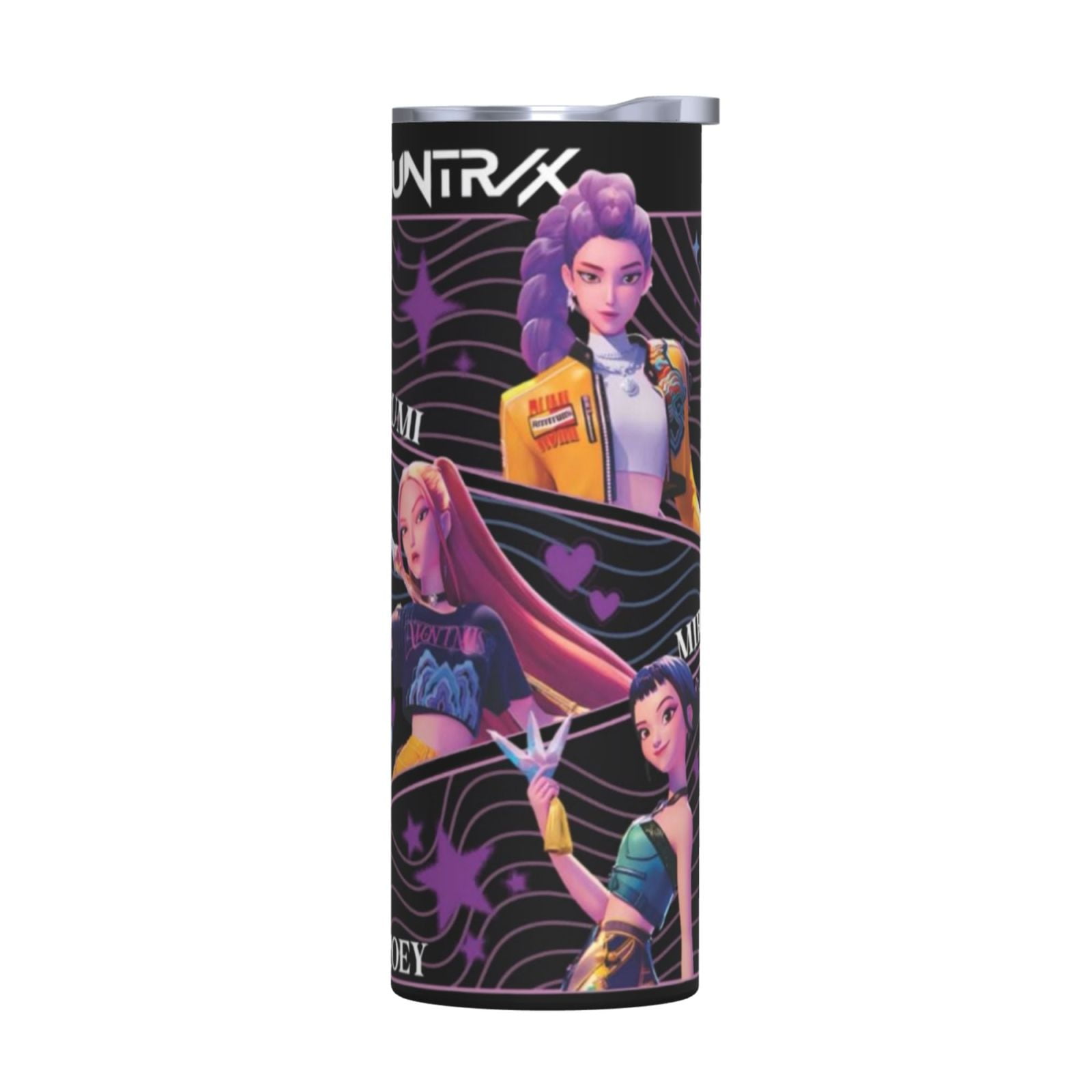 Kp-Op Demon Hun-Ters 20oz Straw Cup Stainless Steel Mug Water Bottle ...