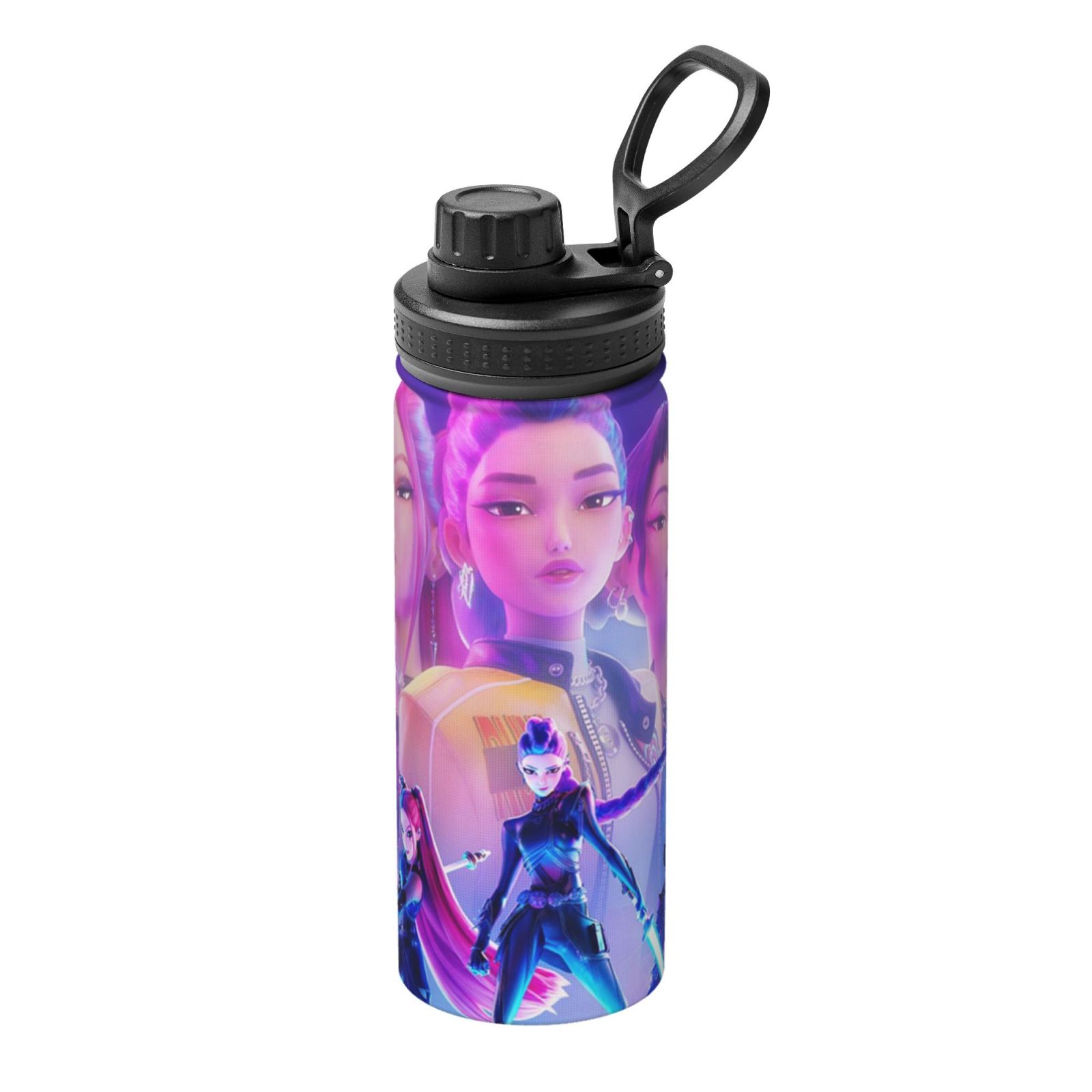 Kp-Op Demon Hun-Ters Water Bottle 18oz Vacuum Insulated Stainless Steel ...