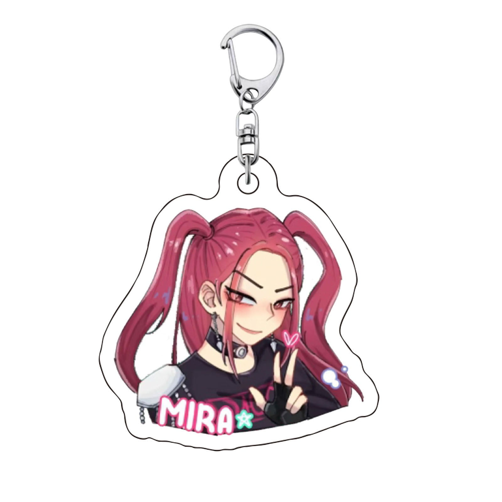 Kp0p Demon Hunters Keychain Acrylic Keychain Charm Official Album ...