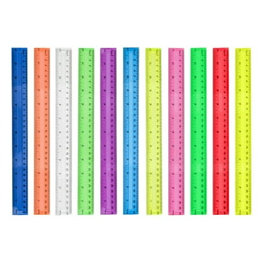 PRECISE 6" (15.2 cm) Steel Ruler | Dual Measurement in Inches ...