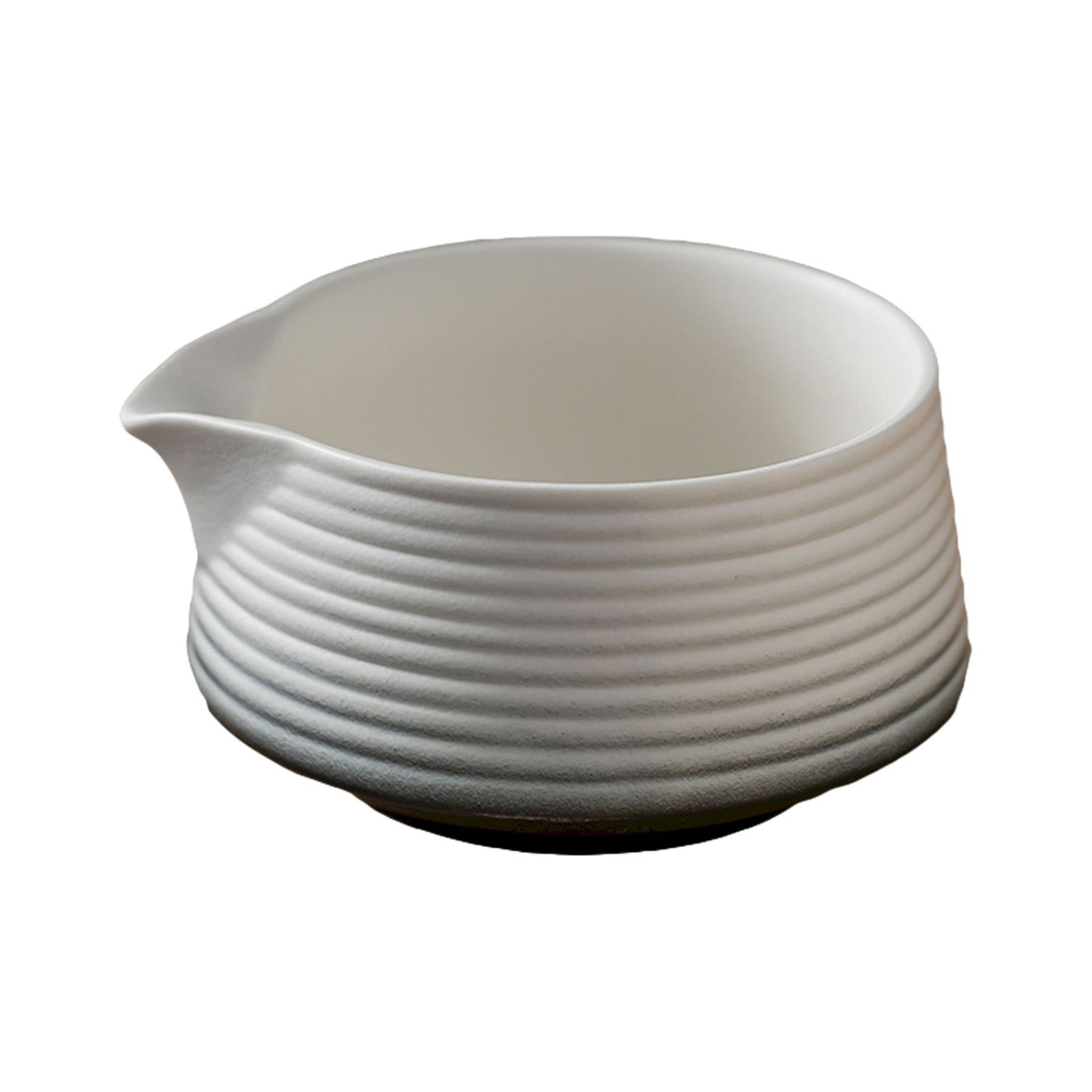 Kpamnxio Ceramic Matcha Bowl with Spout Handmade 500Ml Traditional ...