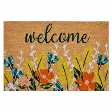 Mainstays Montana Woven Fabric Mat, 18"x27", Navy, Available in ...