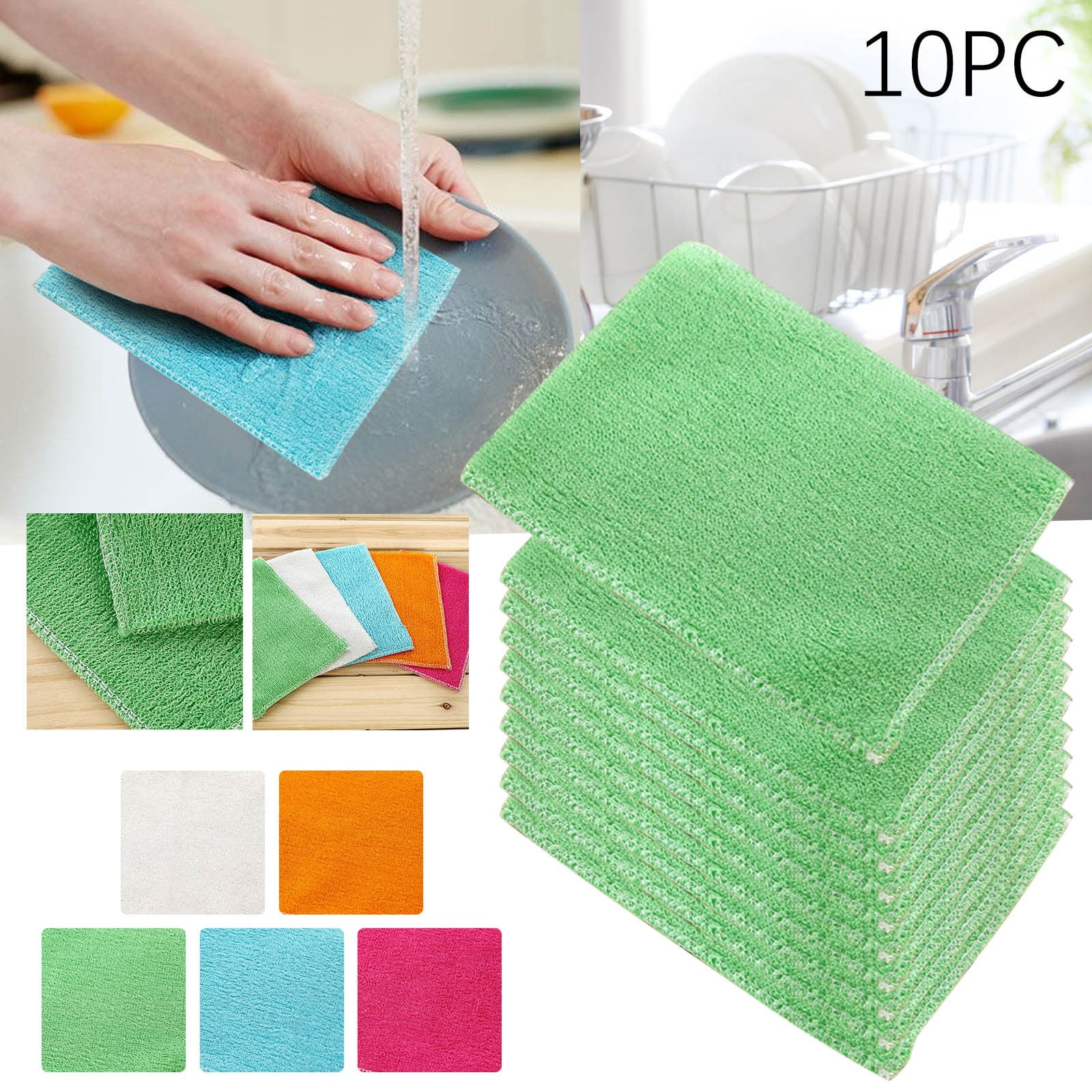 Kpamnxio Clearance, Kitchen Gadgets, Kitchen Cleaning Supplies 10Pcs ... Kpamnxio Clearance, Kitchen Gadgets, Kitchen Cleaning Supplies 10Pcs ...