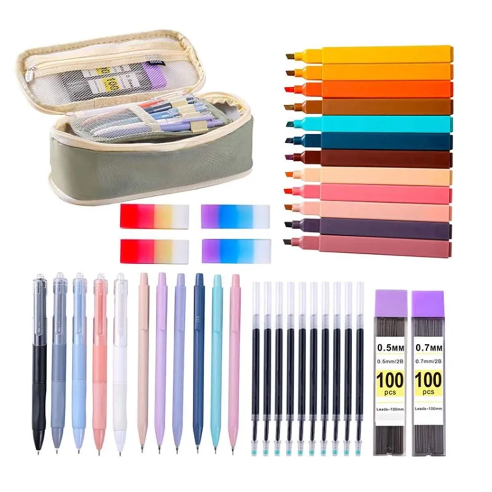 Kpamnxio Complete Stationery Set for Teens and Artists - Includes ...