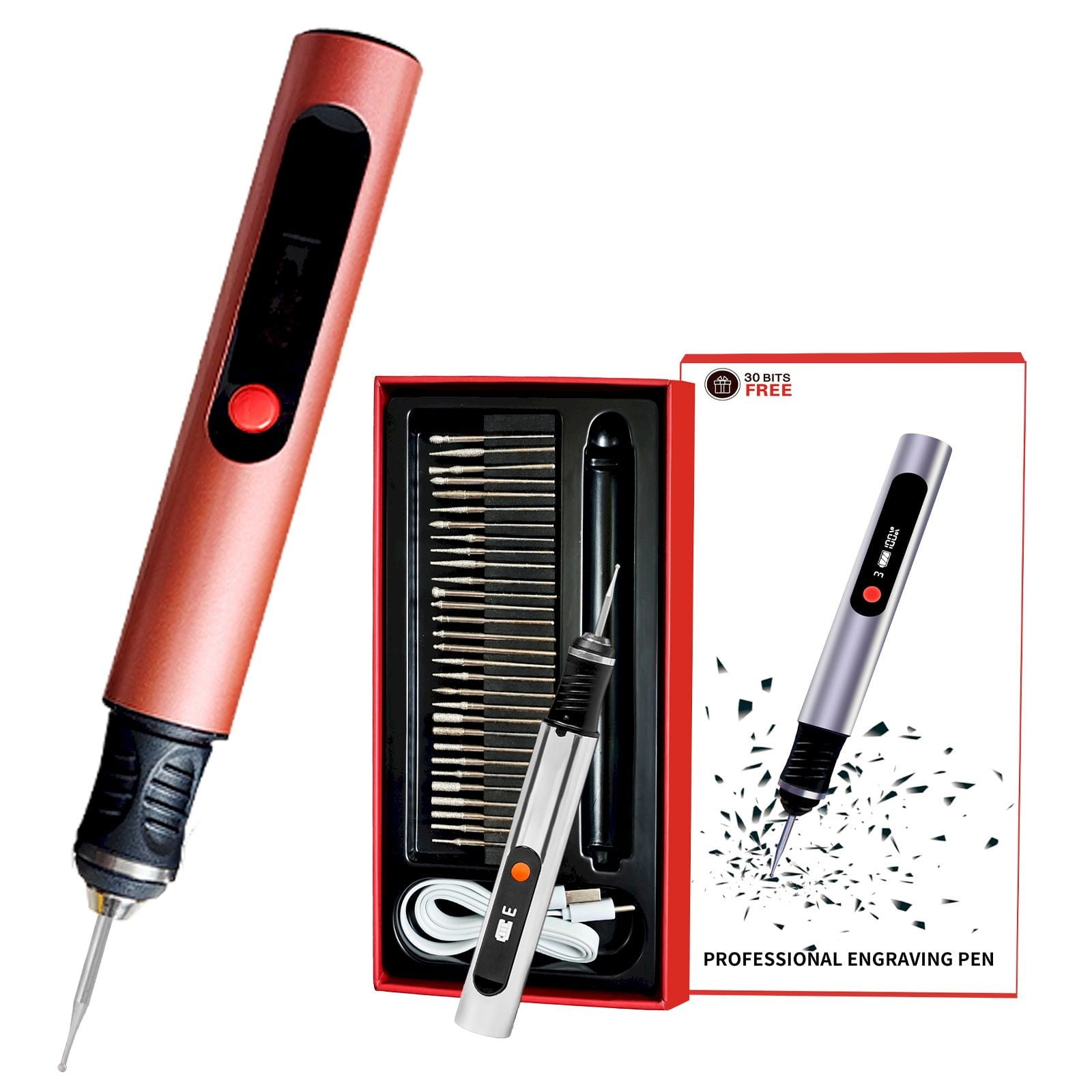 Kpamnxio Cordless Portable Engraving Pen Rechargeable Ultimate ...