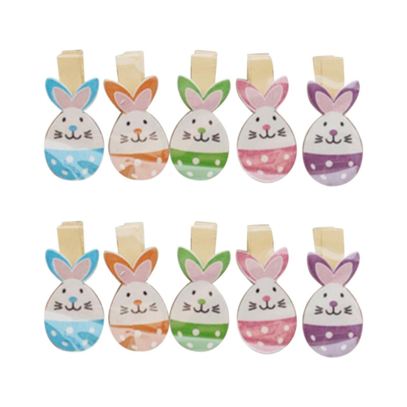 Kpamnxio Easter Clips Bulk on Sale Easter Rabbit Clip Hanging Photo ...