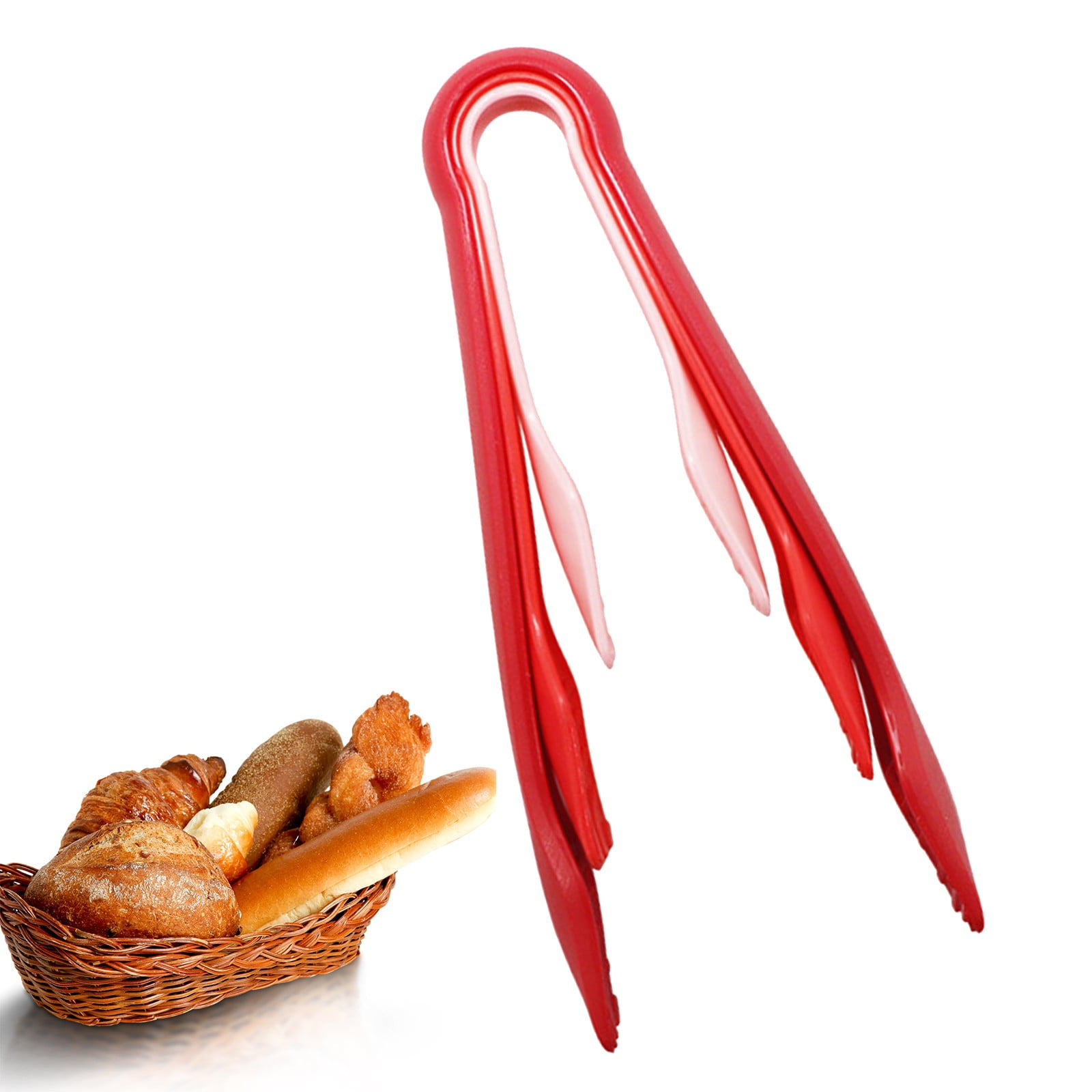 Kpamnxio Kitchen Gadgets Food Tongs Kitchen Food Plastic Tongs Set X 3 ...