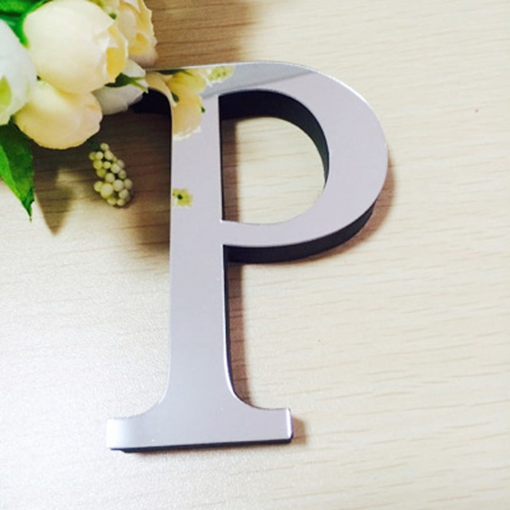 Kpamnxio Mirror English Letters Discount! 8.97In Acrylic Mirror English ...