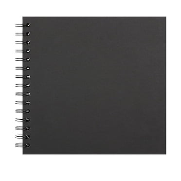 Recollections® Faux Leather Book: 6 Pack Black Bamboo Photo Album ...