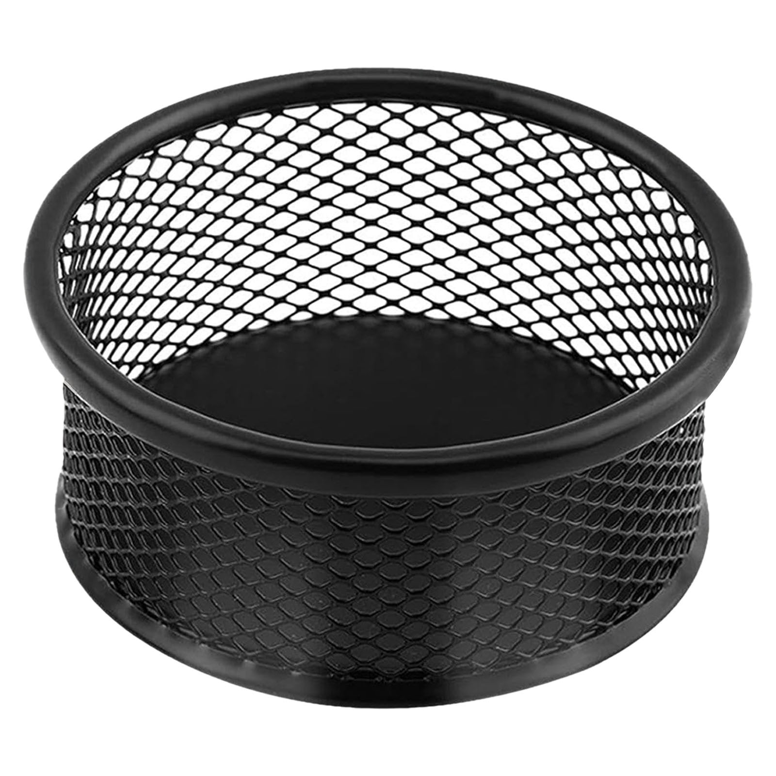 Kpamnxio Round Wire Mesh Clip Bowl – 3.5"X1.6" Stackable Black ...