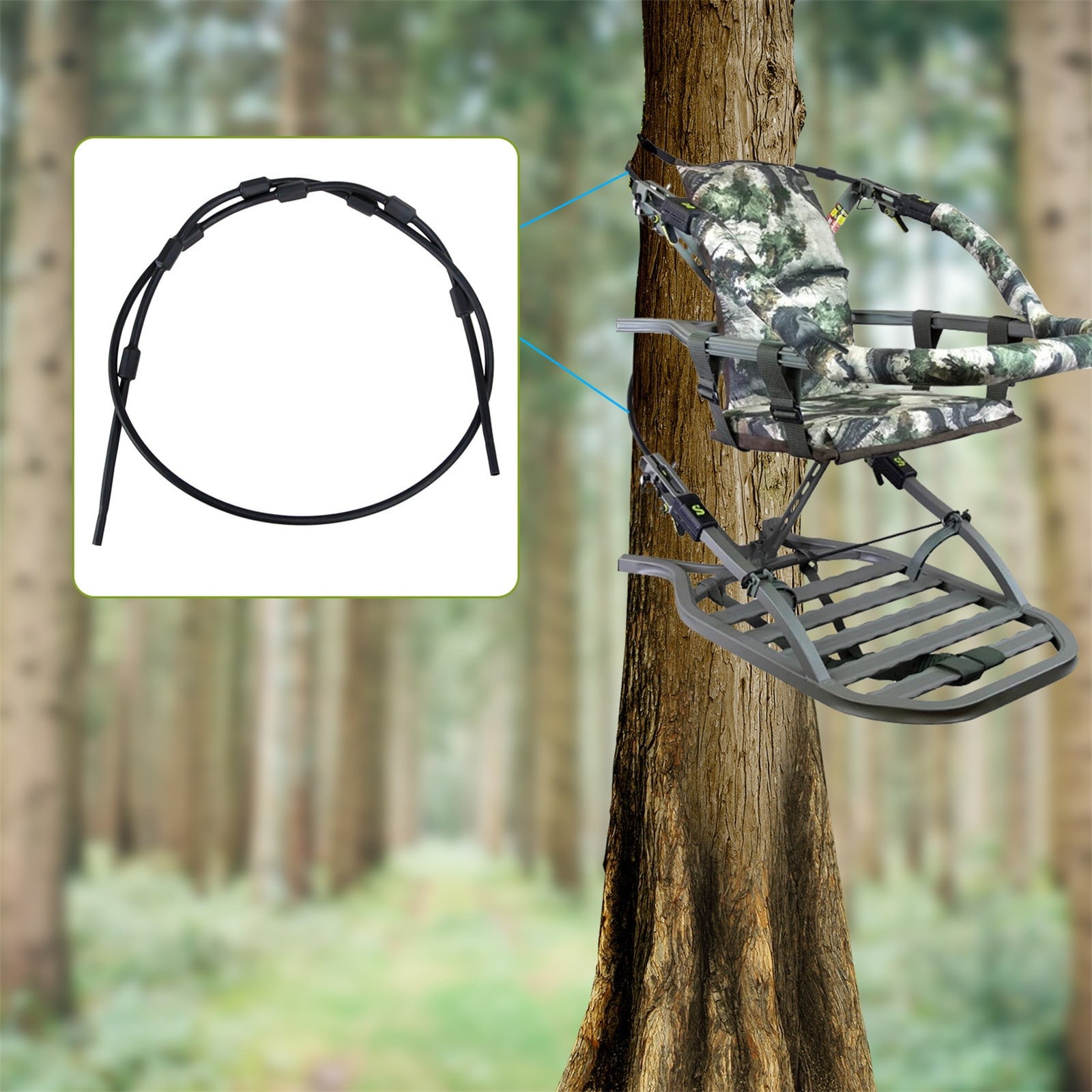 Kpamnxio Steel Wire Seasonal Offers! Climbing Tree Stand Replacement ...