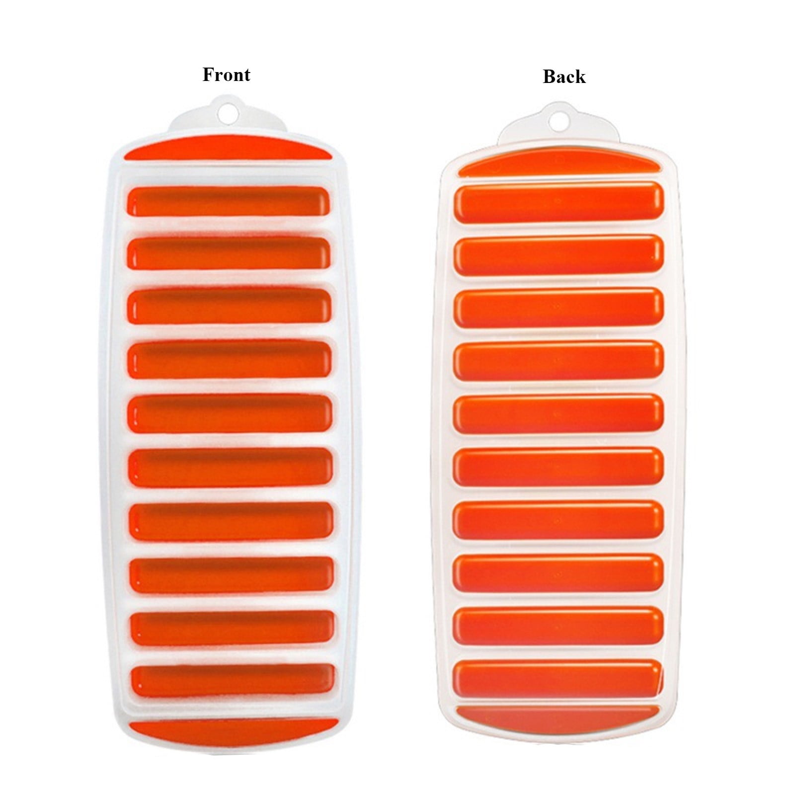 Kpnghyp Narrow Ice Stick Trays – Push Out Reusable Ice Cube Molds ...