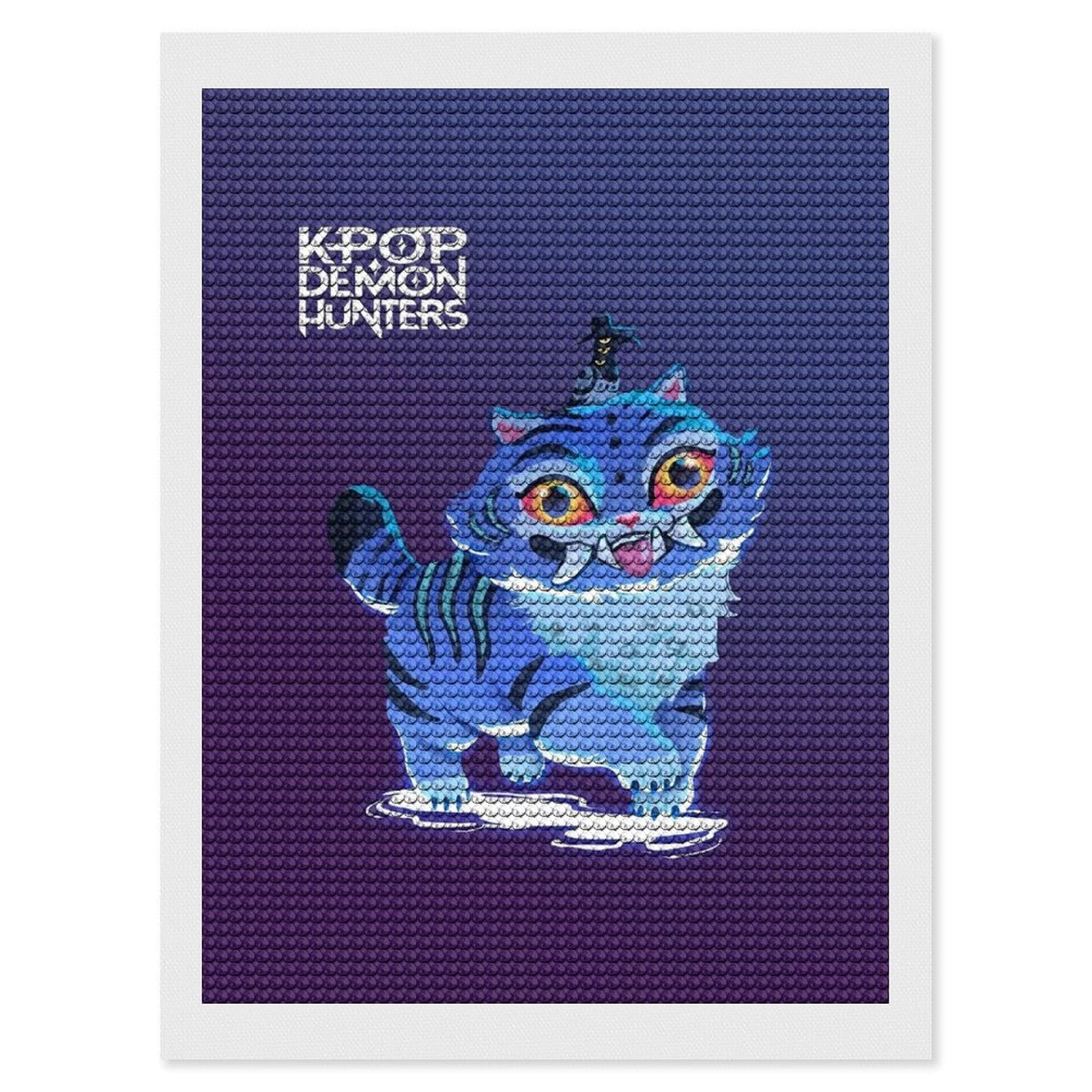 Kpo-p Demon Hun-ter Diamond Art Kits DIY 5D Anime Painting by Number ...
