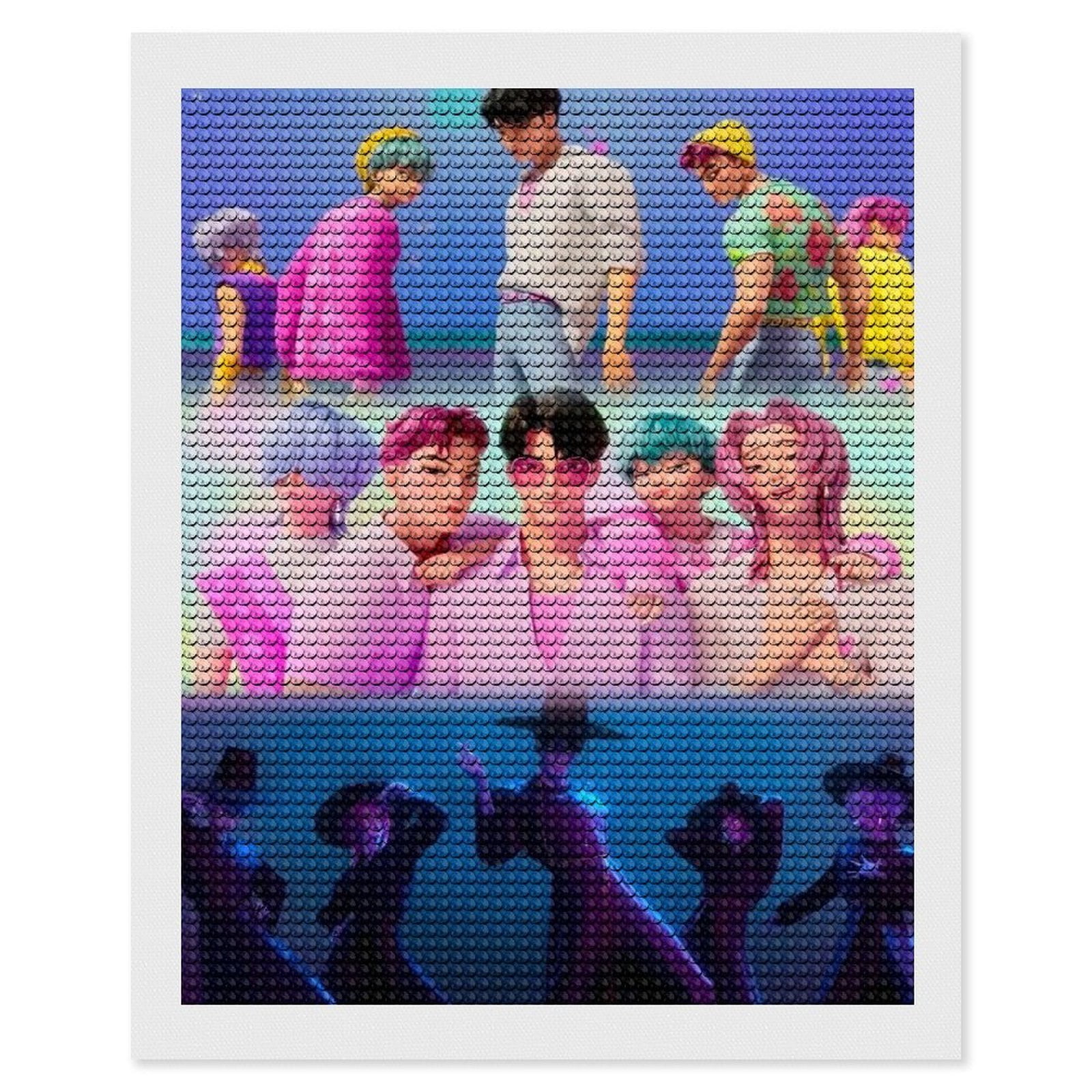 Kpo-p Demon Hun-ter Diamond Art Kits DIY 5D Anime Painting by Number ...