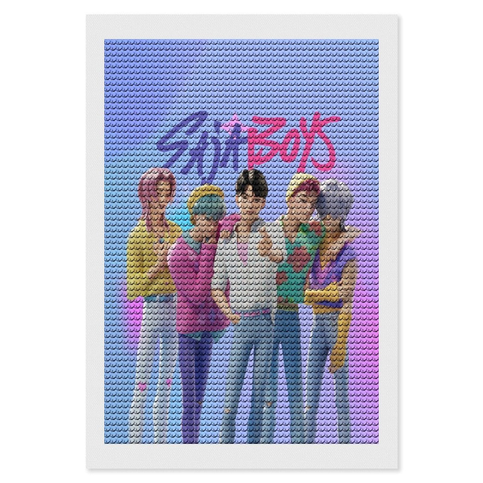 Kpo-p Demon Hun-ter Diamond Art Kits DIY 5D Anime Painting by Number ...