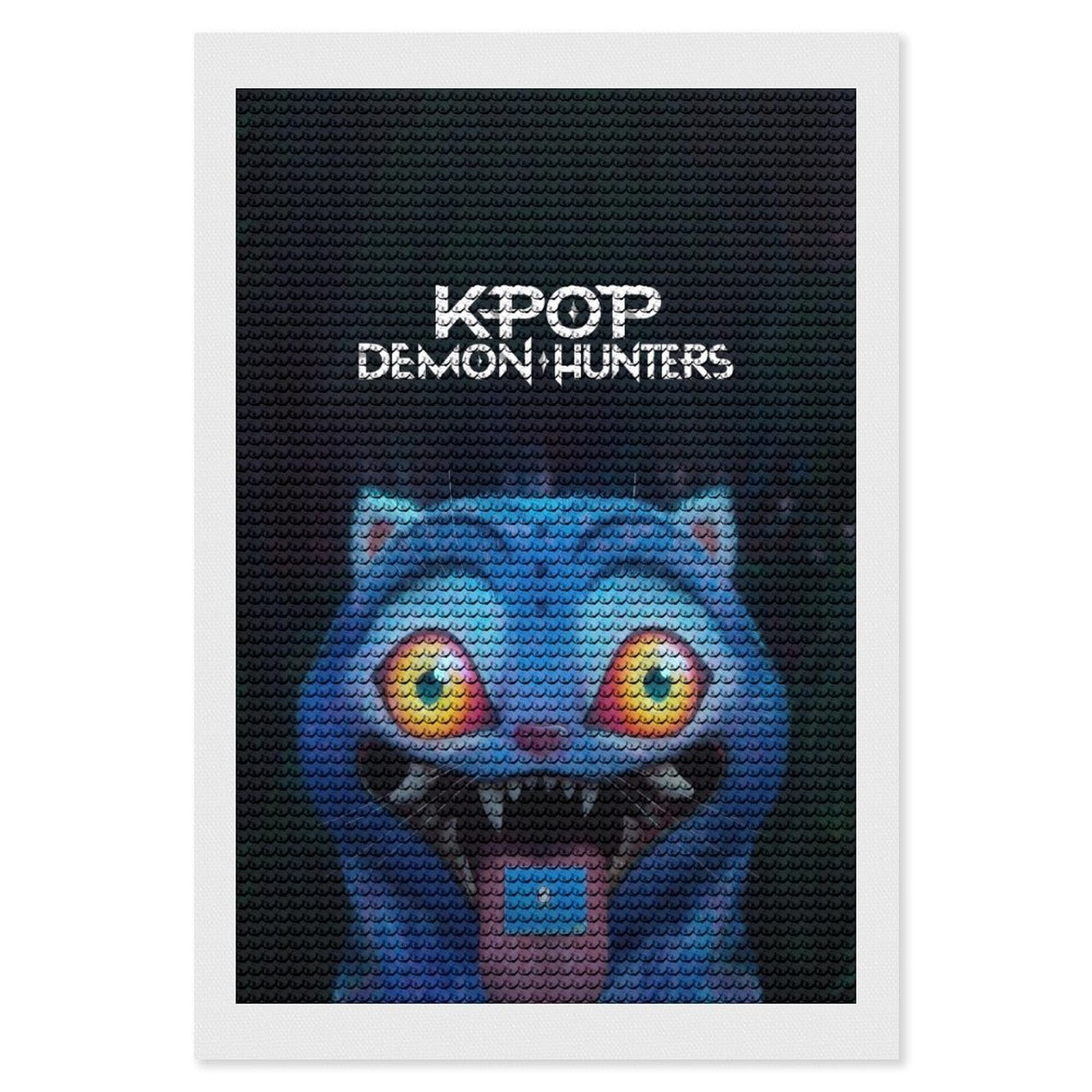Kpo-p Demon Hun-ter Diamond Art Kits DIY 5D Anime Painting by Number ...