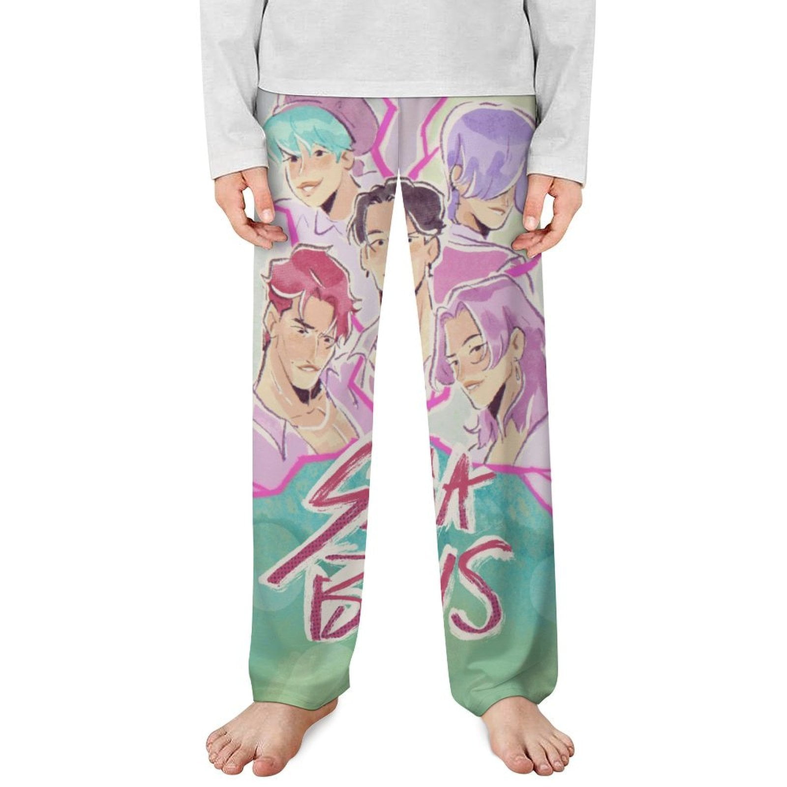 Kpo-p Demon Hun-ter Pajama Pants for Kids Long Sleep Pants Soft Lounge ...