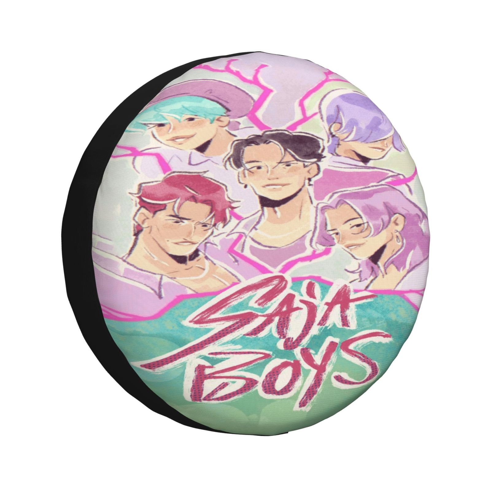 Kpo-p Demon Hun-ter Spare Tire Cover for RV SUV Truck Travel Cartoon ...