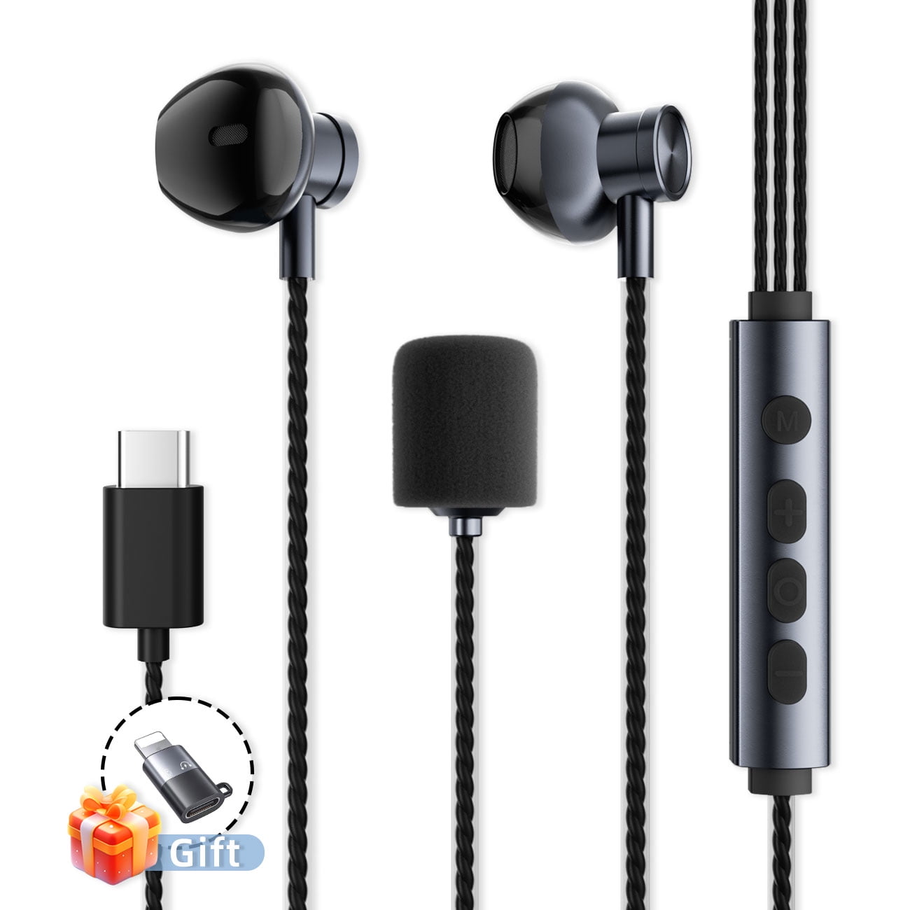 Kpods Earphones Professional Sound Card live Karaoke Microphone Noise ...