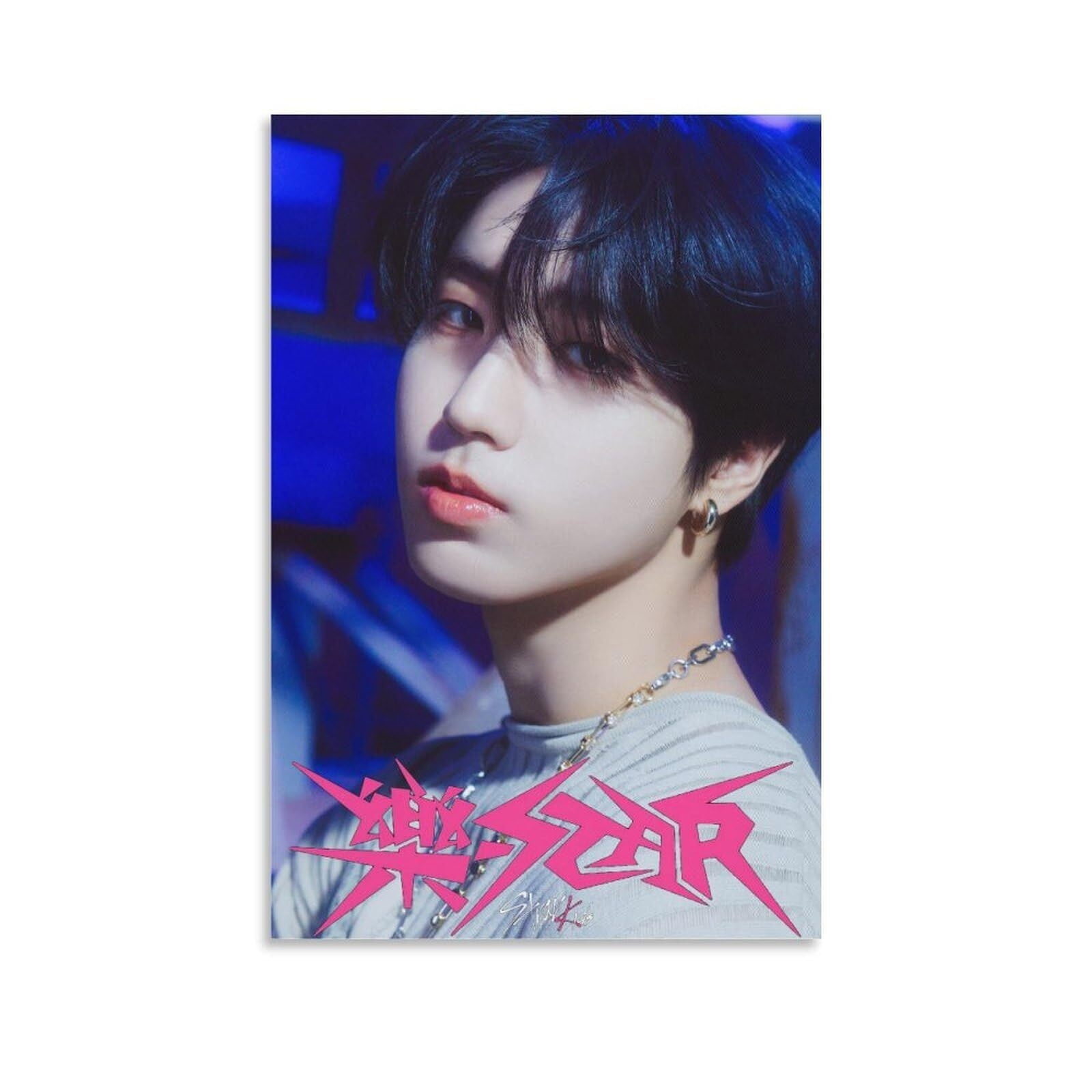 Kpop Artist Poster Stray Kids Han Rock Star Ver. 3rd Teaser Print on ...