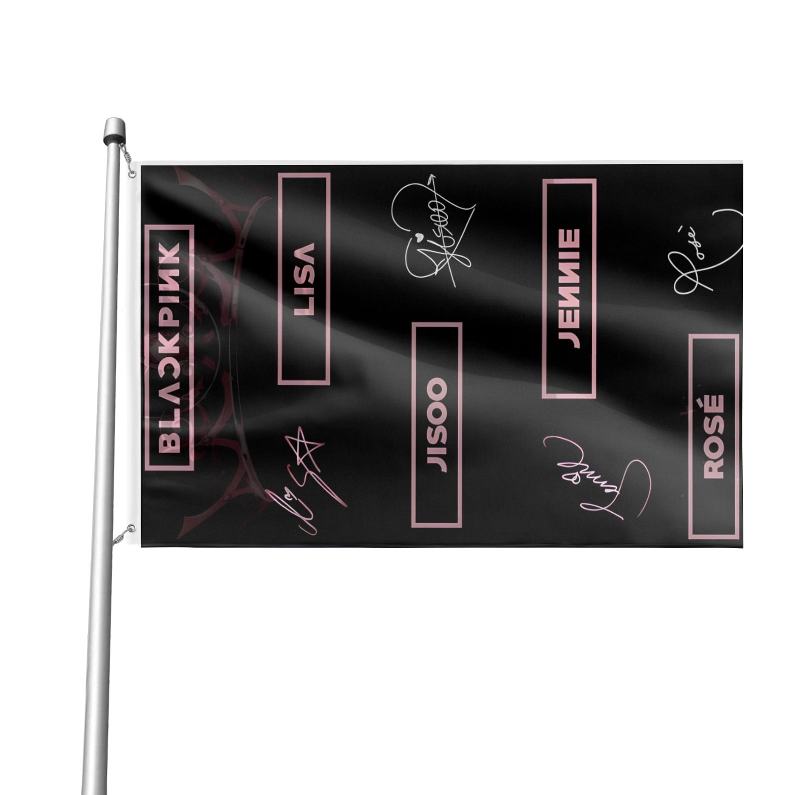 Kpop BP Printed Flags 3*5FT Fun Flag, with Brass Grommets Living Room ...