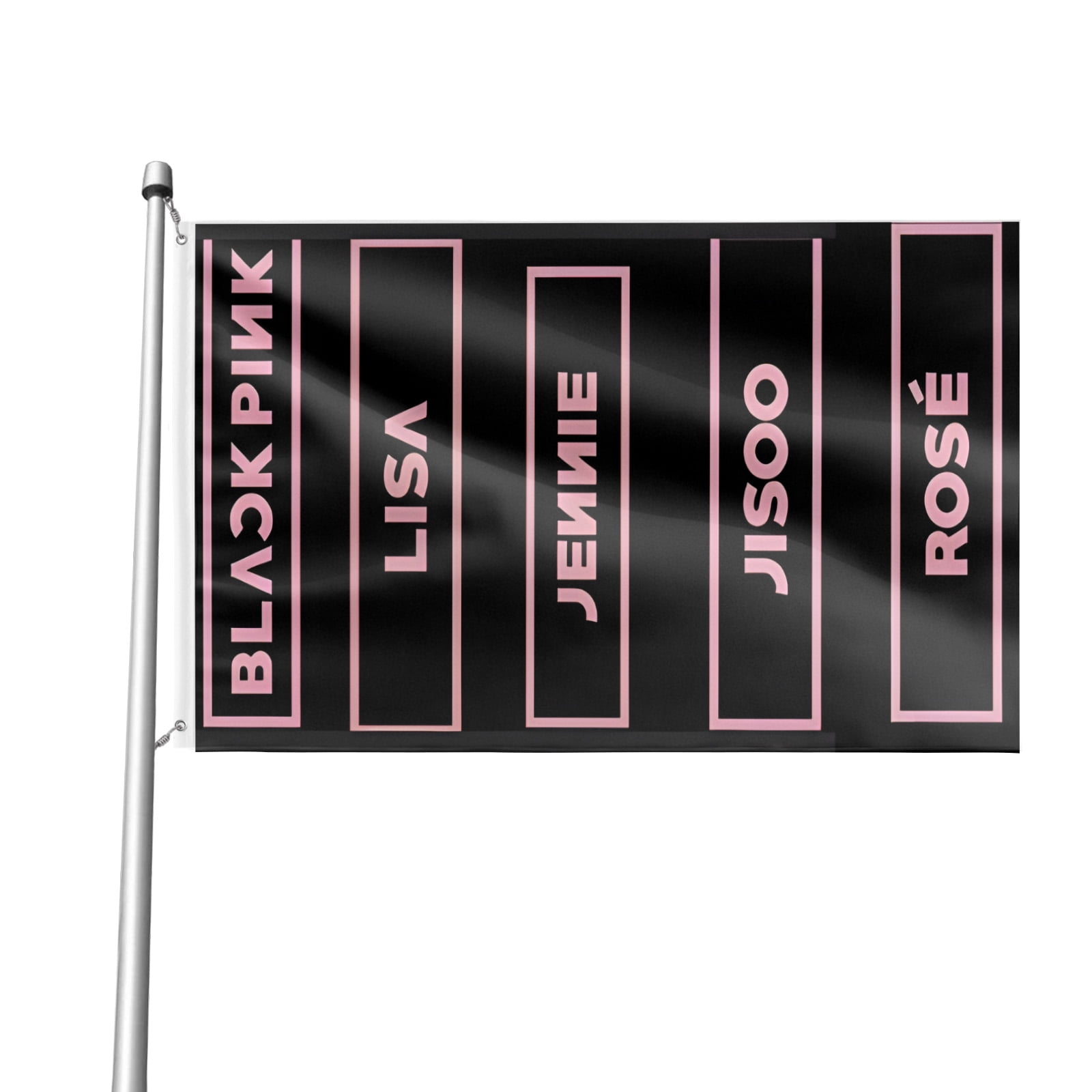 Kpop BP Printed Flags 4*6FT Fun Flag, with Brass Grommets Living Room ...