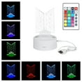 BTS Kpop Bangtan Boys LED Acrylic Desk Lamp, 16 Colors with Remote ...