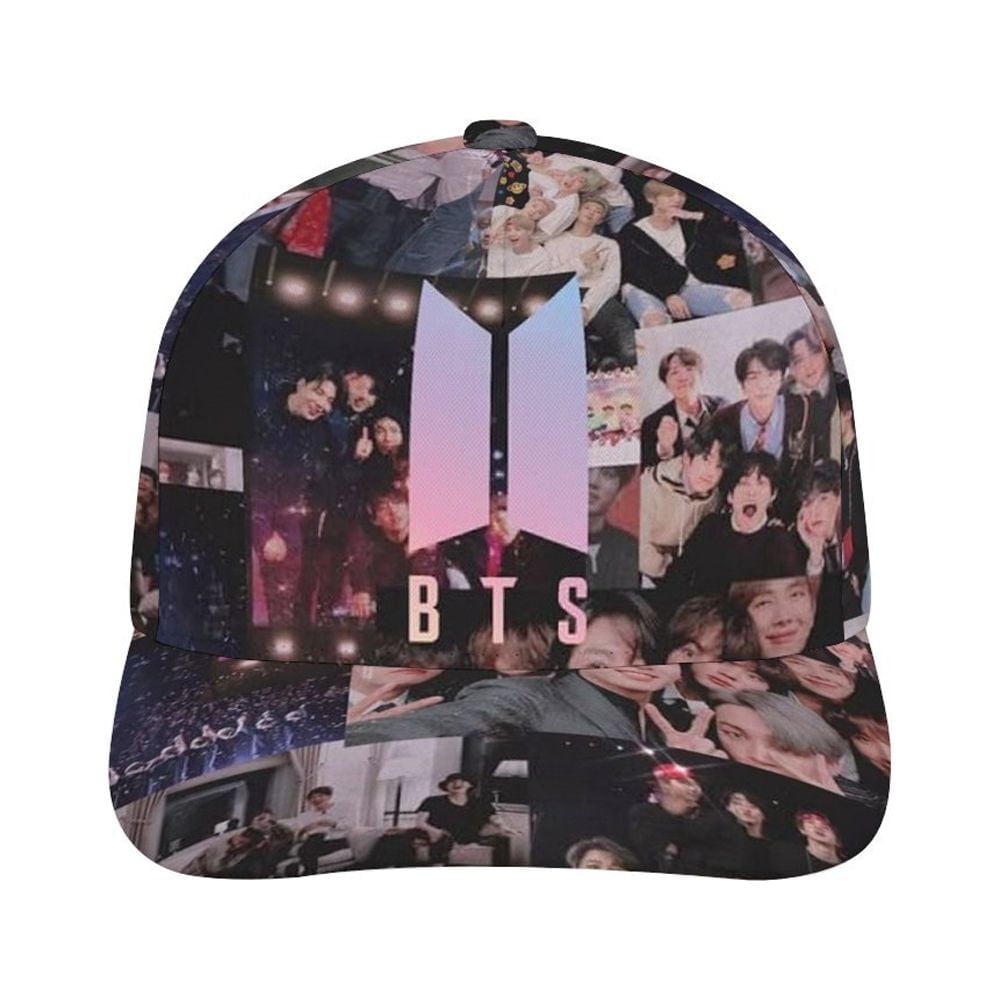 Kpop BTS Baseball Cap Golf Dad Hat Adjustable Low Profile Cotton Hat Trucker Hats for Women ...