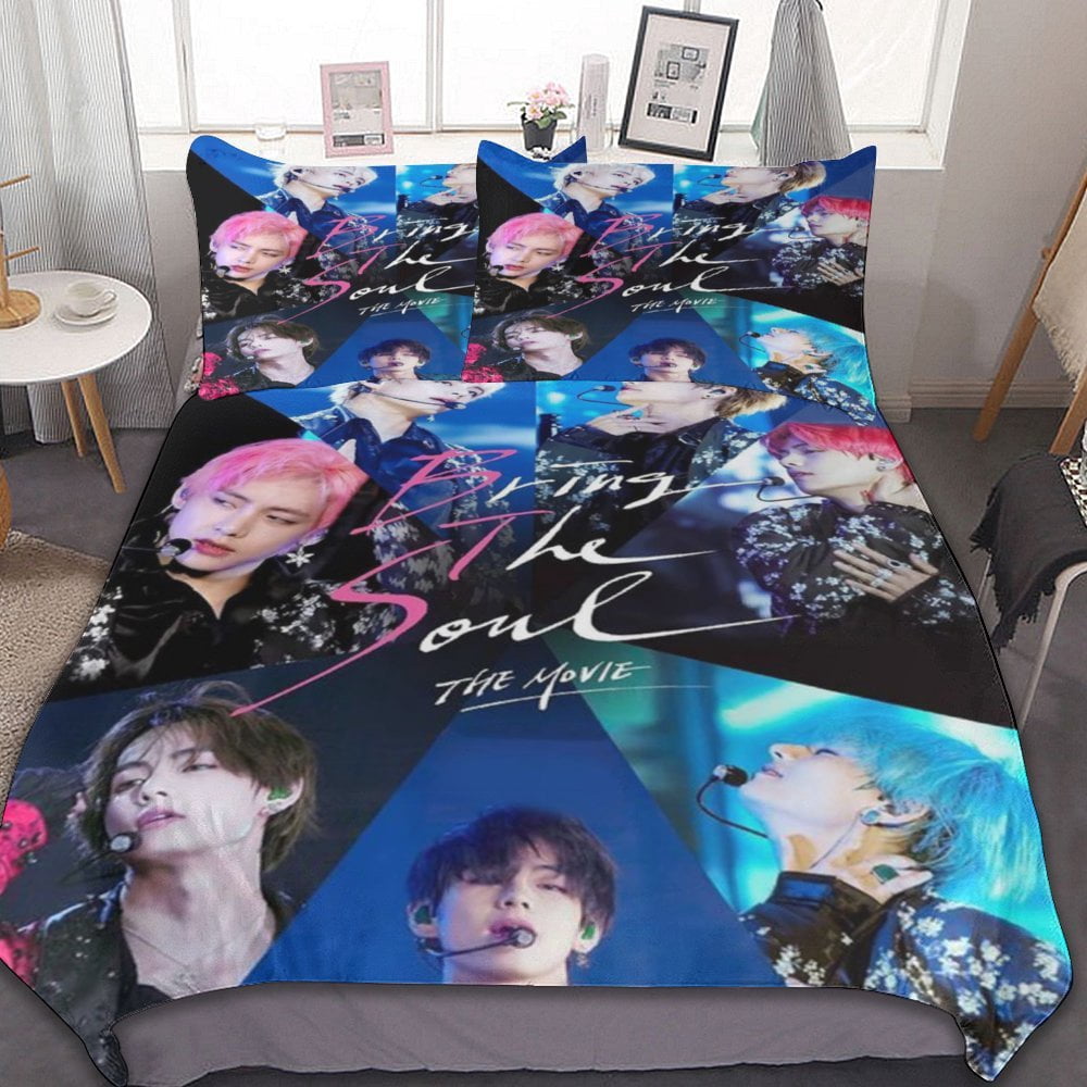 Kpop BTS Bedding Set, Ultra Soft Bedding Set Girls Bedding Girls Duvet ...