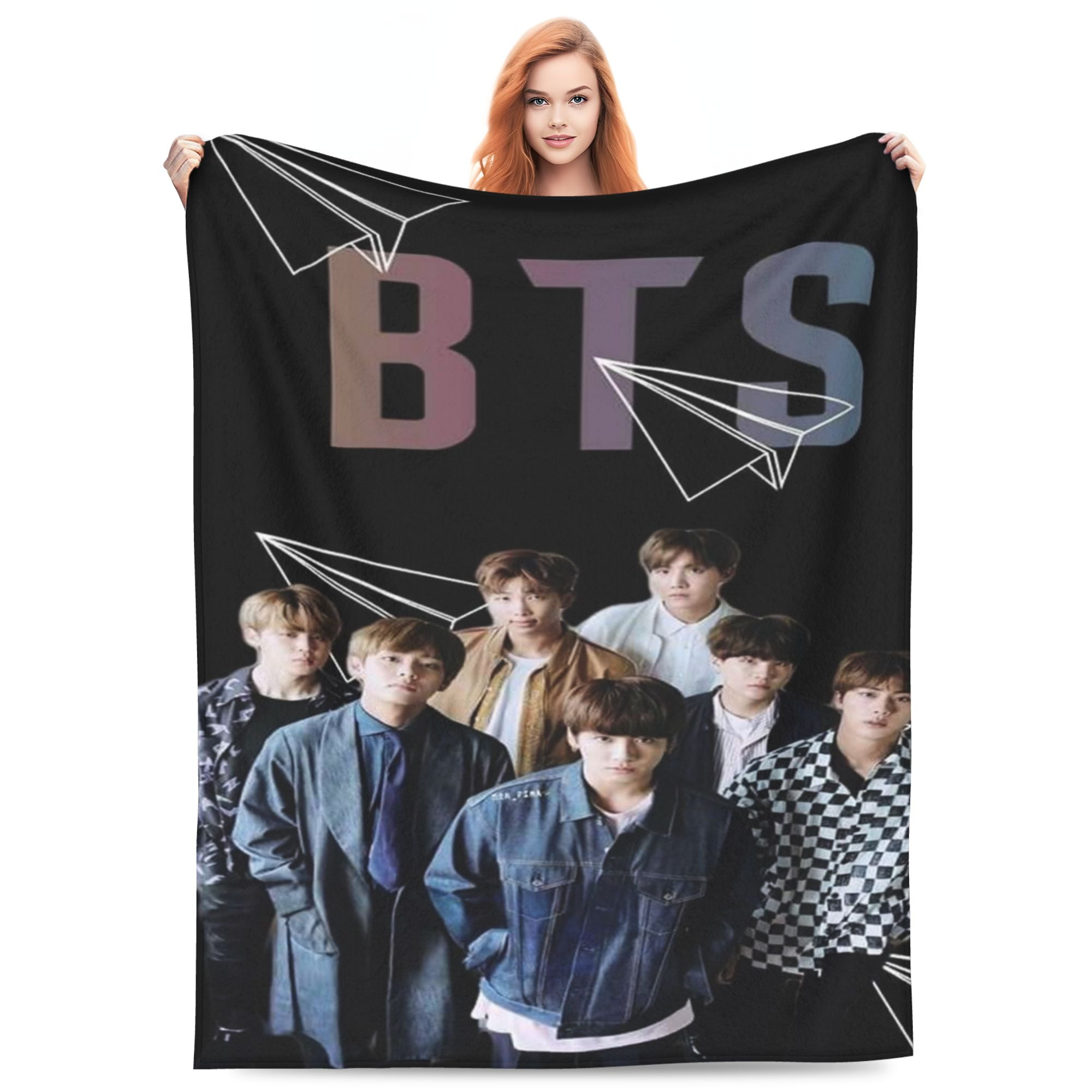 Kpop BTS Blanket Ultra-Soft Flannel Dynamite Throw Blankets Merch ...
