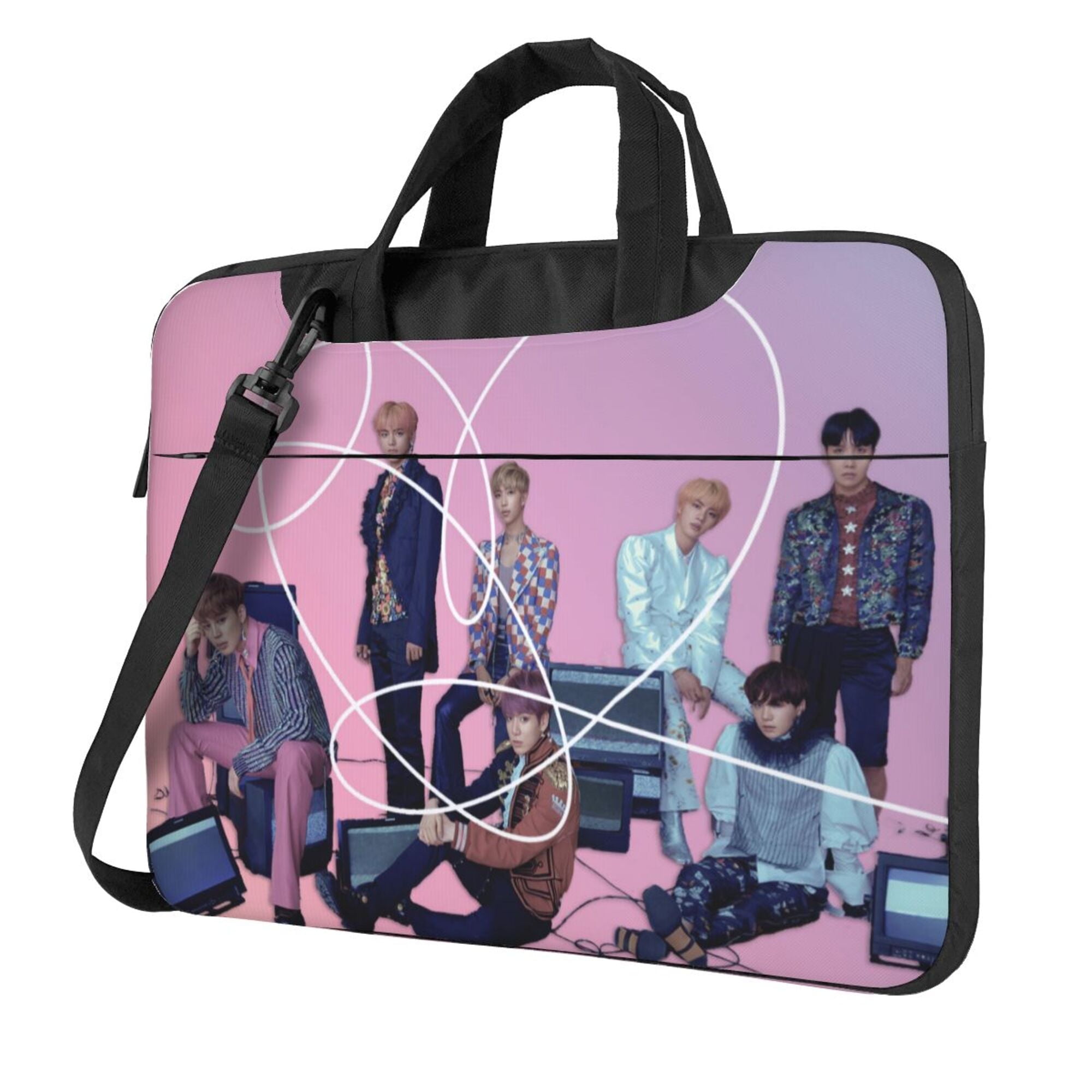 Kpop BTS Laptop Bag Laptop Case Computer Notebook Briefcase Messenger ...