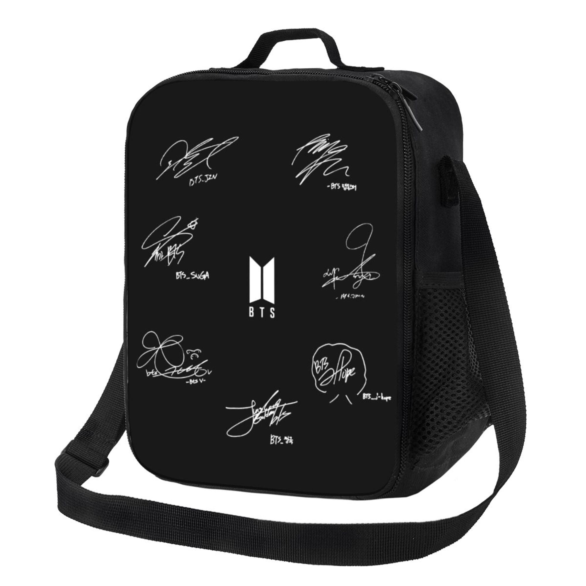 Kpop BTS Lunch Bag Lunch Box Lightweight Durable Lunch Tote Bag ...