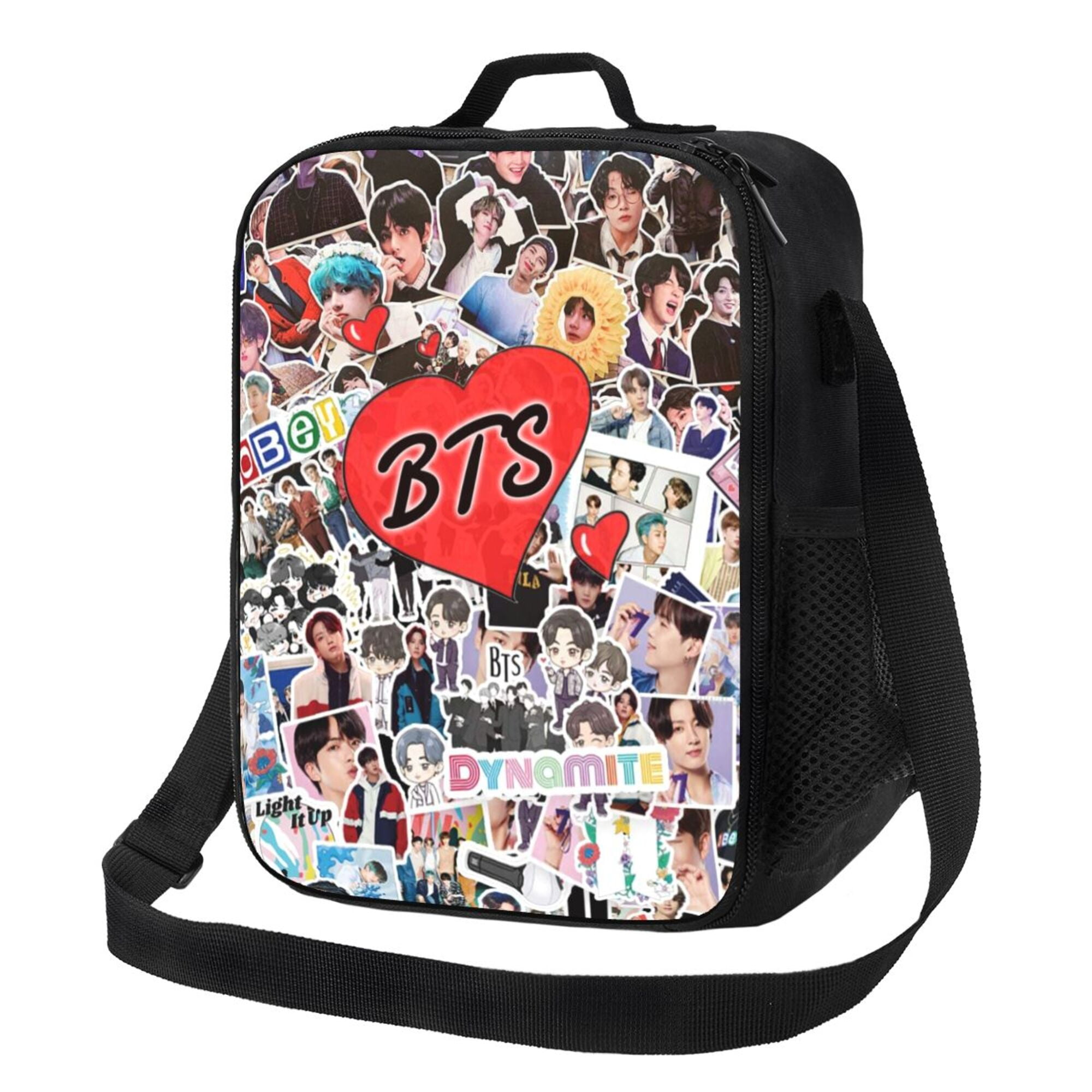 Kpop BTS Lunch Bag Lunch Box Lightweight Durable Lunch Tote Bag ...