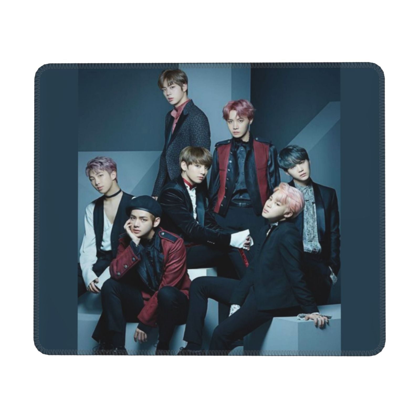 Kpop BTS Mouse Pad,Small Gaming Mousepad,Non-Slip Rubber Base And ...